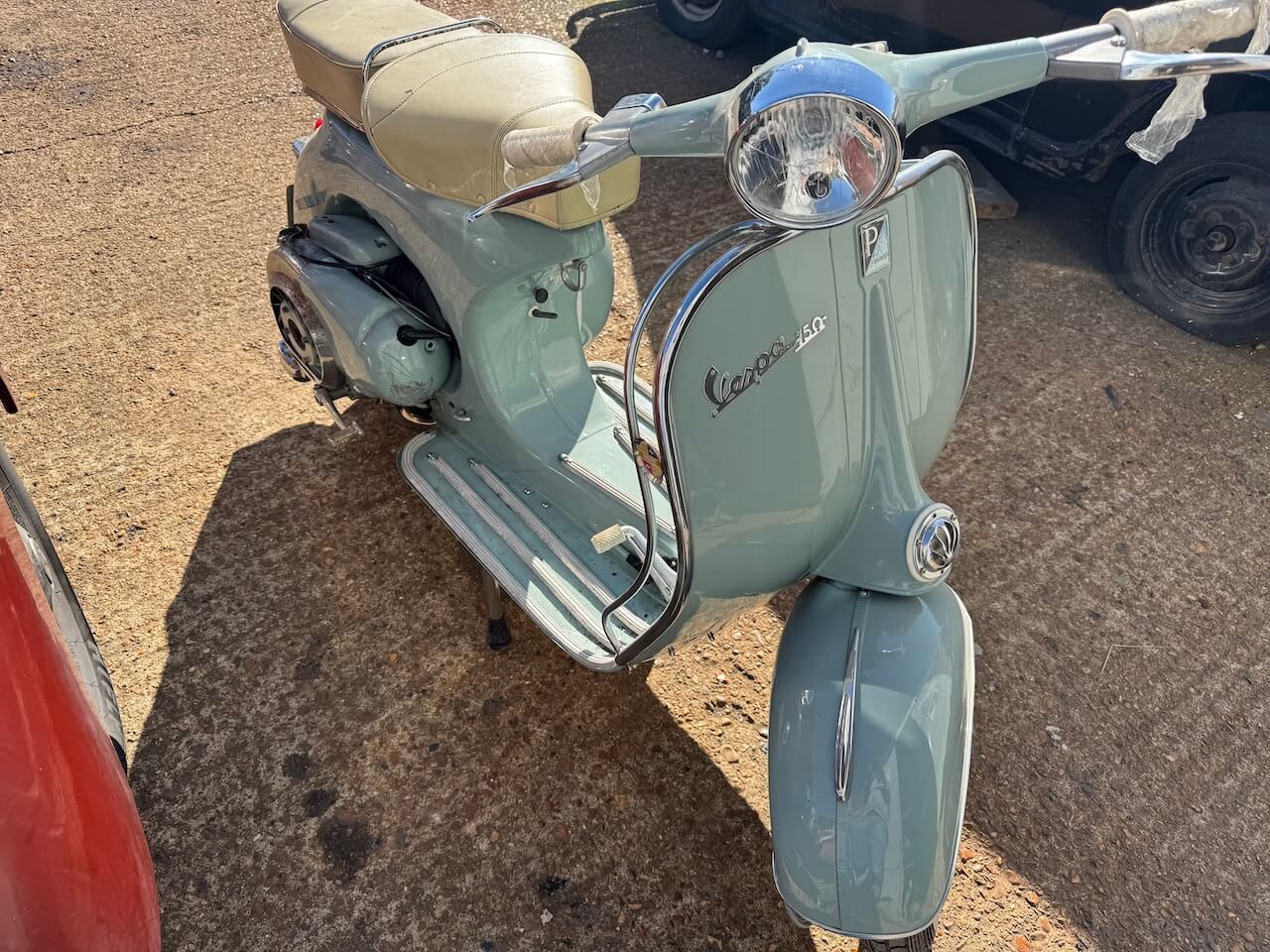Vespa 150 Restoration & Repair - White's Bodyworks
